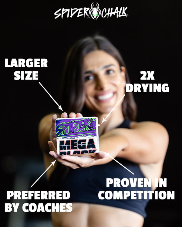 Spider Chalk Mega Block — Pure Magnesium Carbonate Chalk for Climbing ...